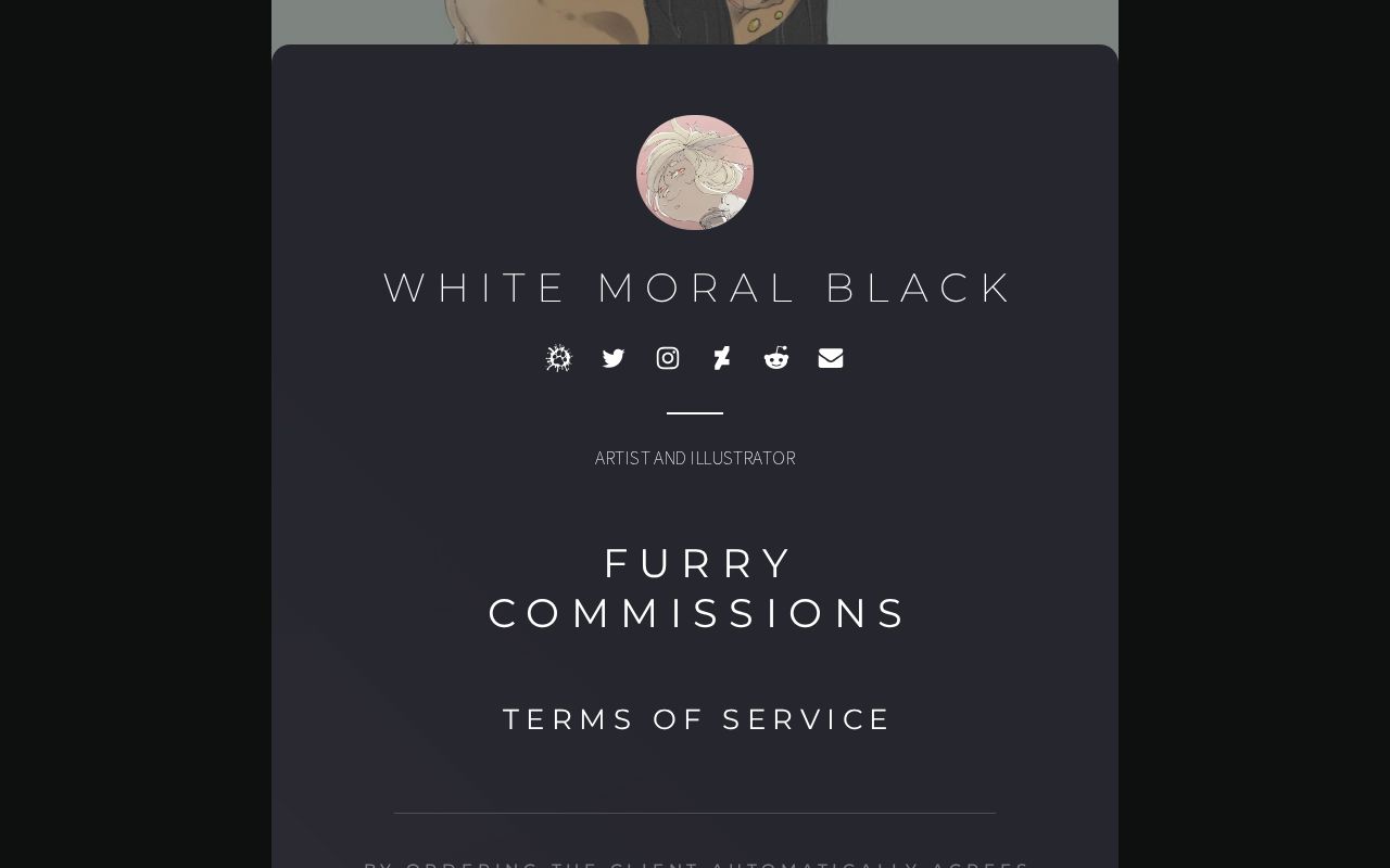 Furry Commissions Info BLACKMORAL